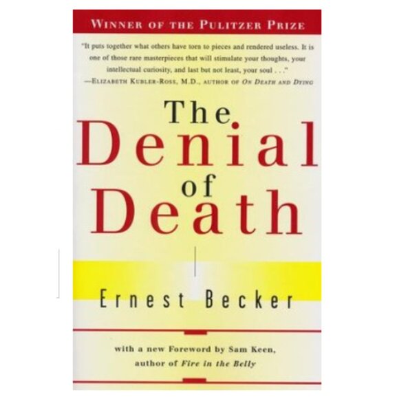 Ernest Becker | Office | The Denial Of Death By Ernest Becker Paper ...